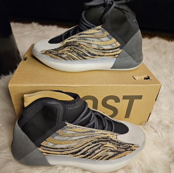 Yeezy | Shoes | Adidas Yzy Boost Qntm Amber Tint Black | Poshmark